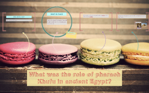 What was the role of pharaoh Khufu in ancient Egypt? by Madison ...
