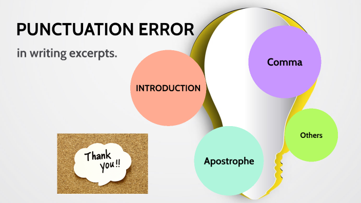PUNCTUATION ERROR by Ping Lee on Prezi