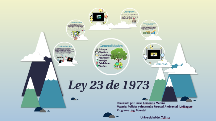 ley 23 de 1973 by Luisa Medina on Prezi