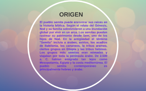 LOS SEMITAS by Juliana Salcedo on Prezi