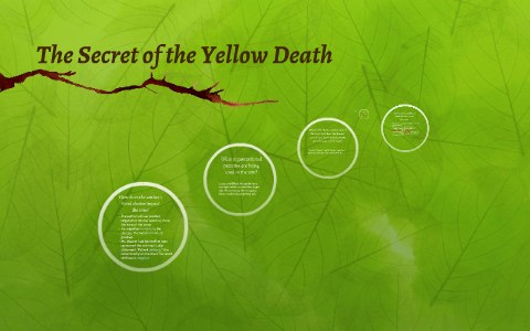 The Secret of the Yellow Death by Amanda Reed on Prezi