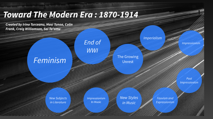 Toward The Modern Era: 1870-1914 by masi tunoa on Prezi