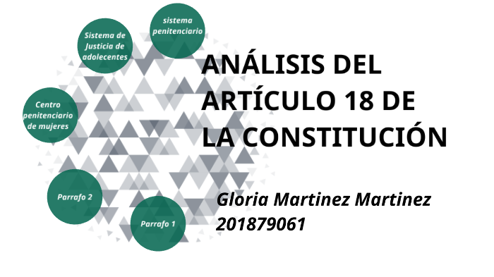 ANALISIS DEL ARTICULO 18 CONSTITUCIONAL by Gloria Martinez on Prezi