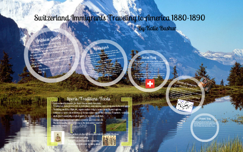 Immigrants from Switzerland Traveling to America 1880-1890 by Katie ...
