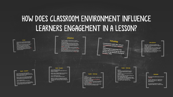 HOW DOES CLASSROOM ENVIRONMENT INFLUENCE LEARNERS ENGAGEMENT by Zach ...