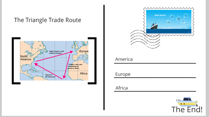 The Triangle Trade Route by Devon K on Prezi