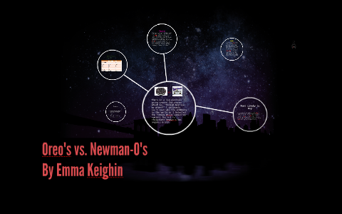 Oreo's vs. Newman-O's by Emma Keighin on Prezi