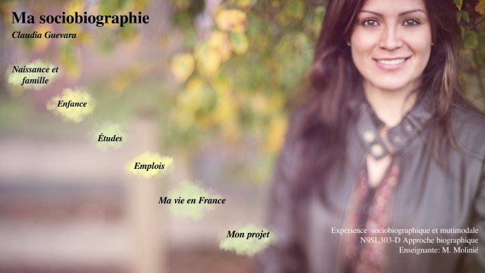 Ma sociobiographie Claudia Guevara by claudia denis on Prezi