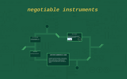 negotiable instruments by on Prezi