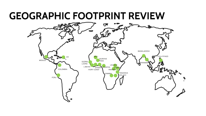 Geographic Footprint Review by Bruce Hickling on Prezi