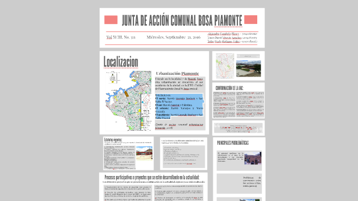 JUNTA DE ACCIÓN COMUNAL BOSA PIAMONTE by alejandra londono on Prezi