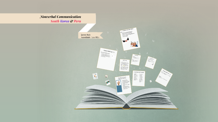 Nonverbal Communication South Korea & Peru by Jaron Ruiz-Acantilado on ...