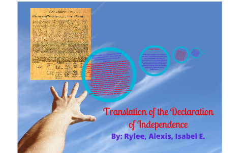 Declaration of Independence Project by Alexis Pate on Prezi