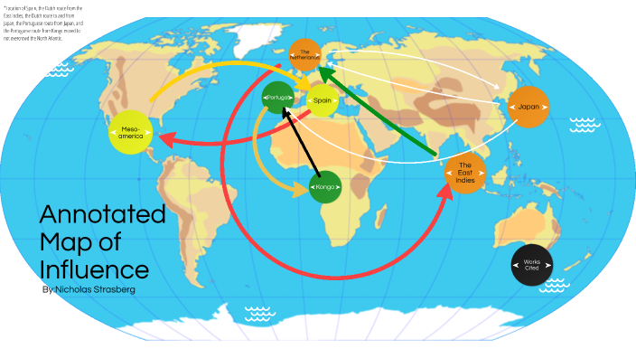 Annotated Map of Influence by Nicholas Strasberg on Prezi