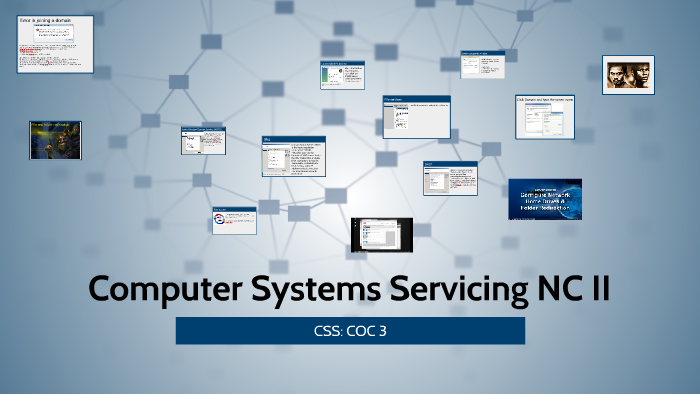 Computer Systems Servicing Nc Ii By Jarice Villegas On Prezi