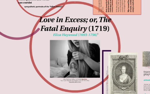 Love in Excess; or, The Fatal Inquiry by Tonya Howe on Prezi