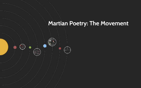 Martian poetry was a small, British movement in the late 19 by katie ...