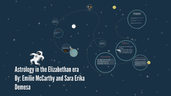Elizabethan Astrology And Astronomy