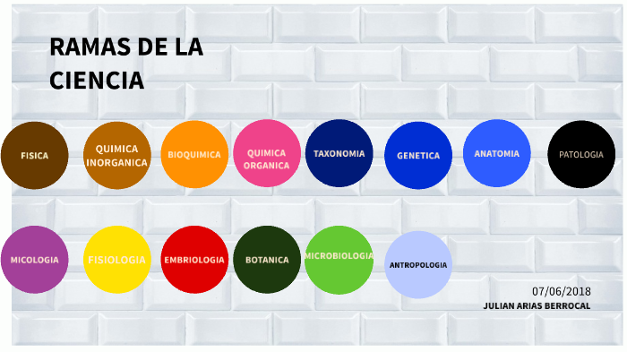 ramas de la ciencia by Julian Ariaz B. on Prezi