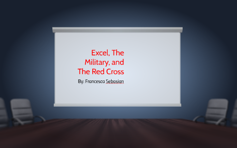 Excel, The Military, and The Red Cross by Francesca Sebastian on Prezi