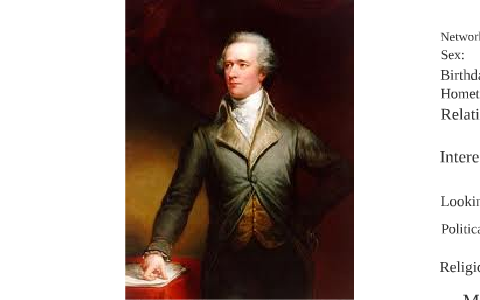 Alexander Hamilton presentation by Garrett Hawkins on Prezi