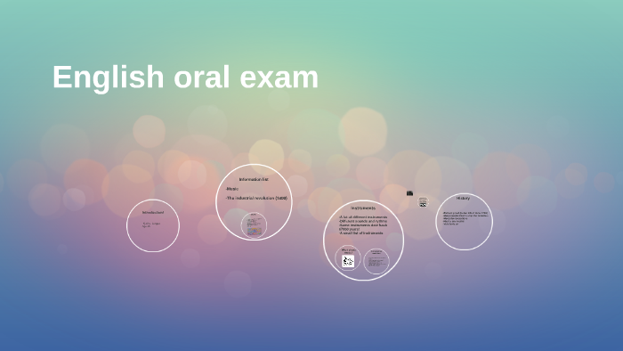 English oral exam by Kjetil Skare Longva
