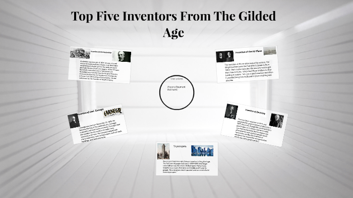 Top Five Inventors From The Gilded Age by isabella Siegl-Flahive on Prezi