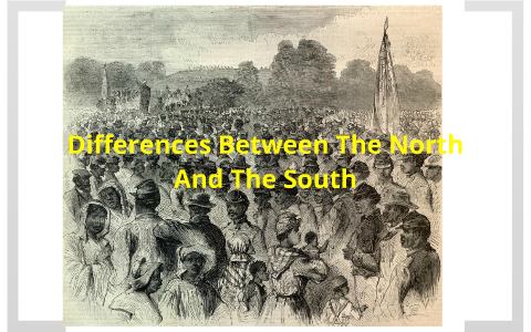 Civil War: Differences Between The North And The South by María Pía ...