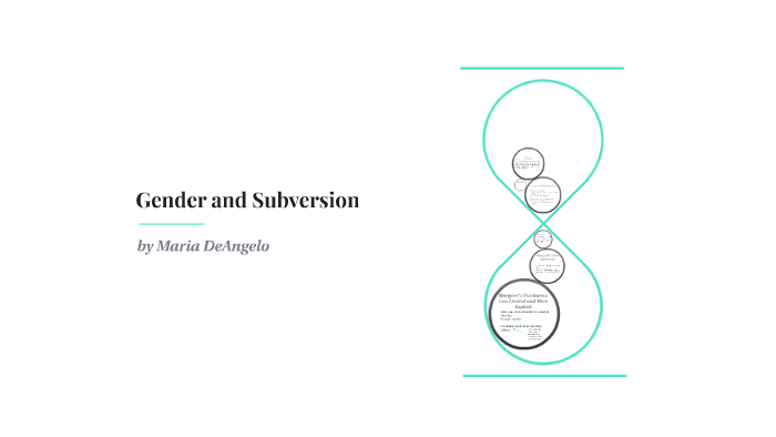 Gender and Subversion by maria deangelo on Prezi
