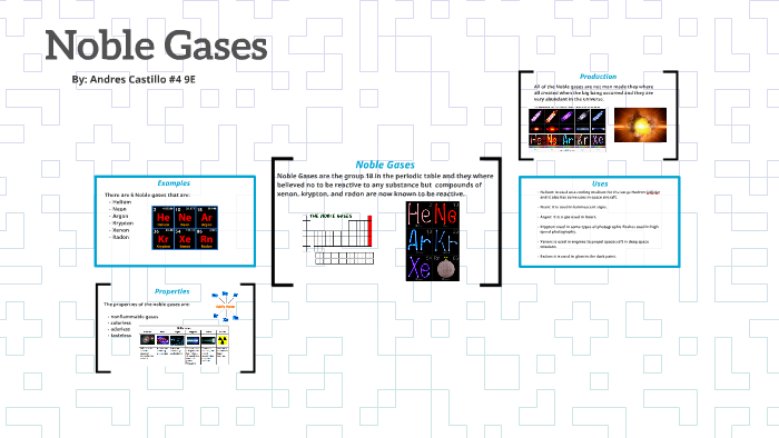 Noble Gases by on Prezi