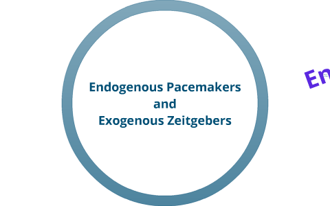 Endogenous Pacemakers and Exogenous Zeitgebers by Rachel Allison on Prezi
