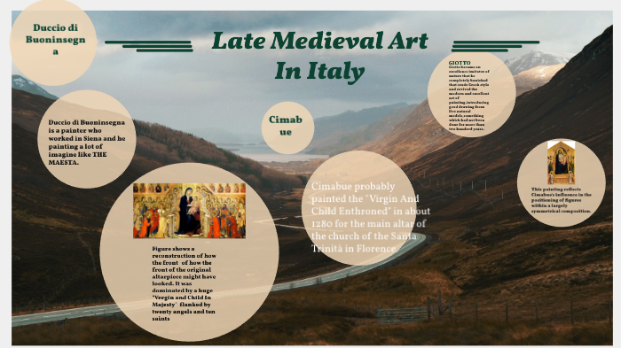 late medieval art in italy by Daniela Paglia on Prezi