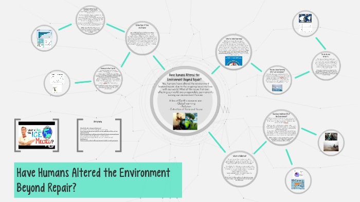 Have Humans Altered the Environment Beyond Repair? by nadiya kermali on ...