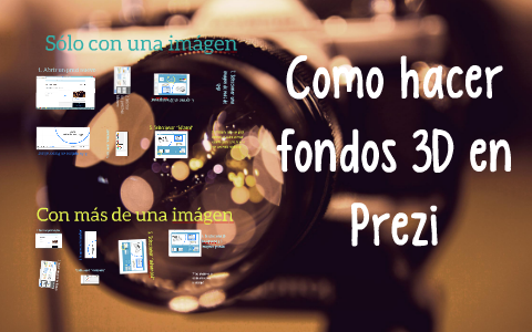 Como hacer fondos 3D en Prezi by laura fernandez on Prezi