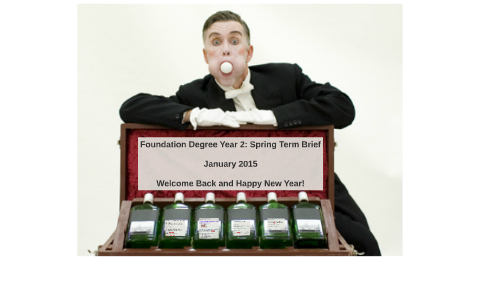 Foundation Degree Year 2: Spring Term Brief 2014-15 by Nancy Cranham on ...