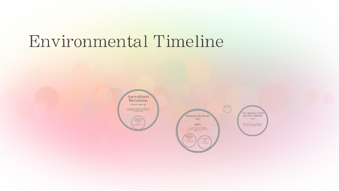 Environmental Timeline by paige folkers