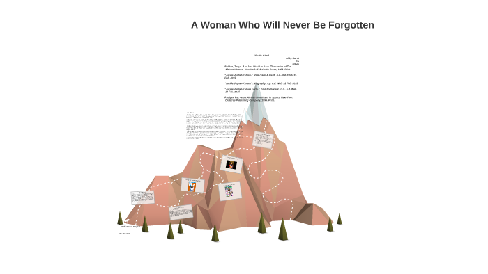 A woman that will never be forgotten by Abby Durst on Prezi