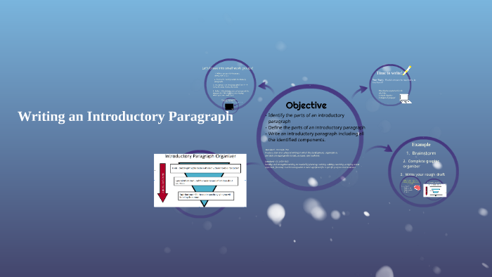 Writing an Introductory Paragraph by Michelle Mercogliano on Prezi