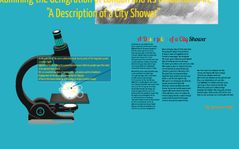 Mock-Epic: A Description of a City Shower by Salman Khan on Prezi