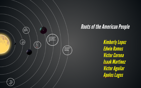 Roots of the American People by Victor Corona