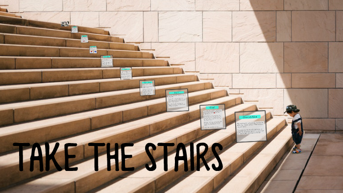 TAKE THE STAIRS by angel chukwu