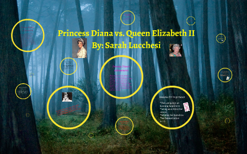 Princess Diana vs. Queen Elizabeth by Sarah Lucchesi