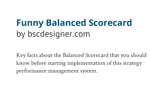 Funny Balanced Scorecard by Bob Elliott on Prezi