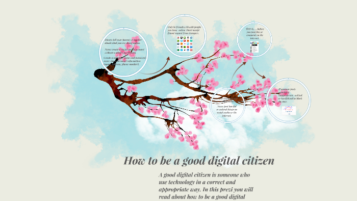 How to be a good digital citizen by T B on Prezi