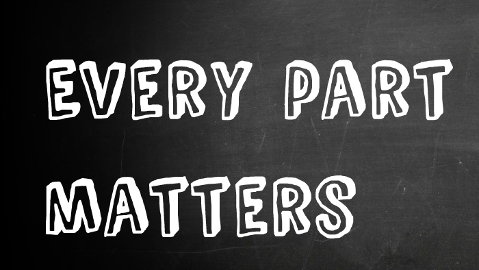 Every part matters by Liberty Minoli on Prezi