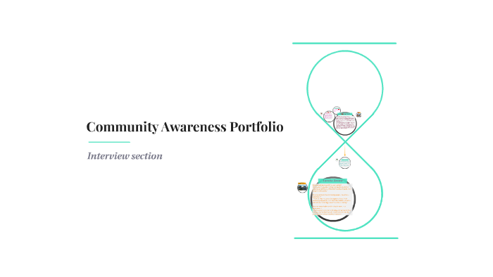 Community Awareness Portfolio by on Prezi