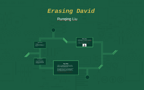 Erasing David by Runqing Liu on Prezi