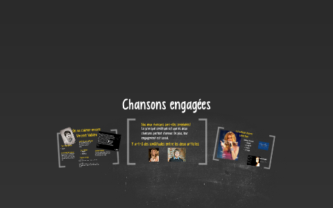 Chansons engagées by Amandine Monette