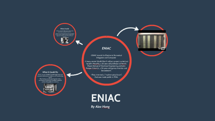 ENIAC Presentation by Alex Hong on Prezi