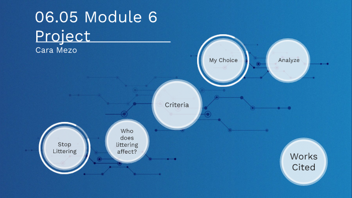 Module 6 Project by Cara Mezo on Prezi